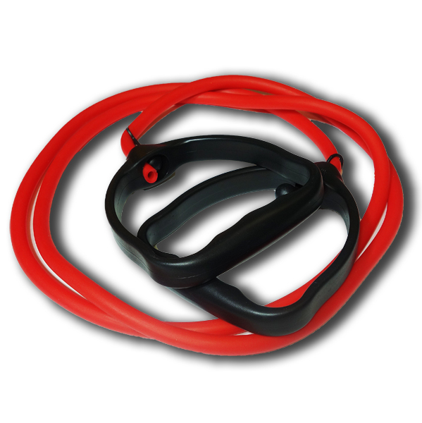 Teachers Health Fund Resistance Tubing (Red Medium) with D-Handles ...